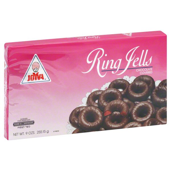 Joyva Kosher Chocolate-Covered Jell Rings - Shop Candy at H-E-B