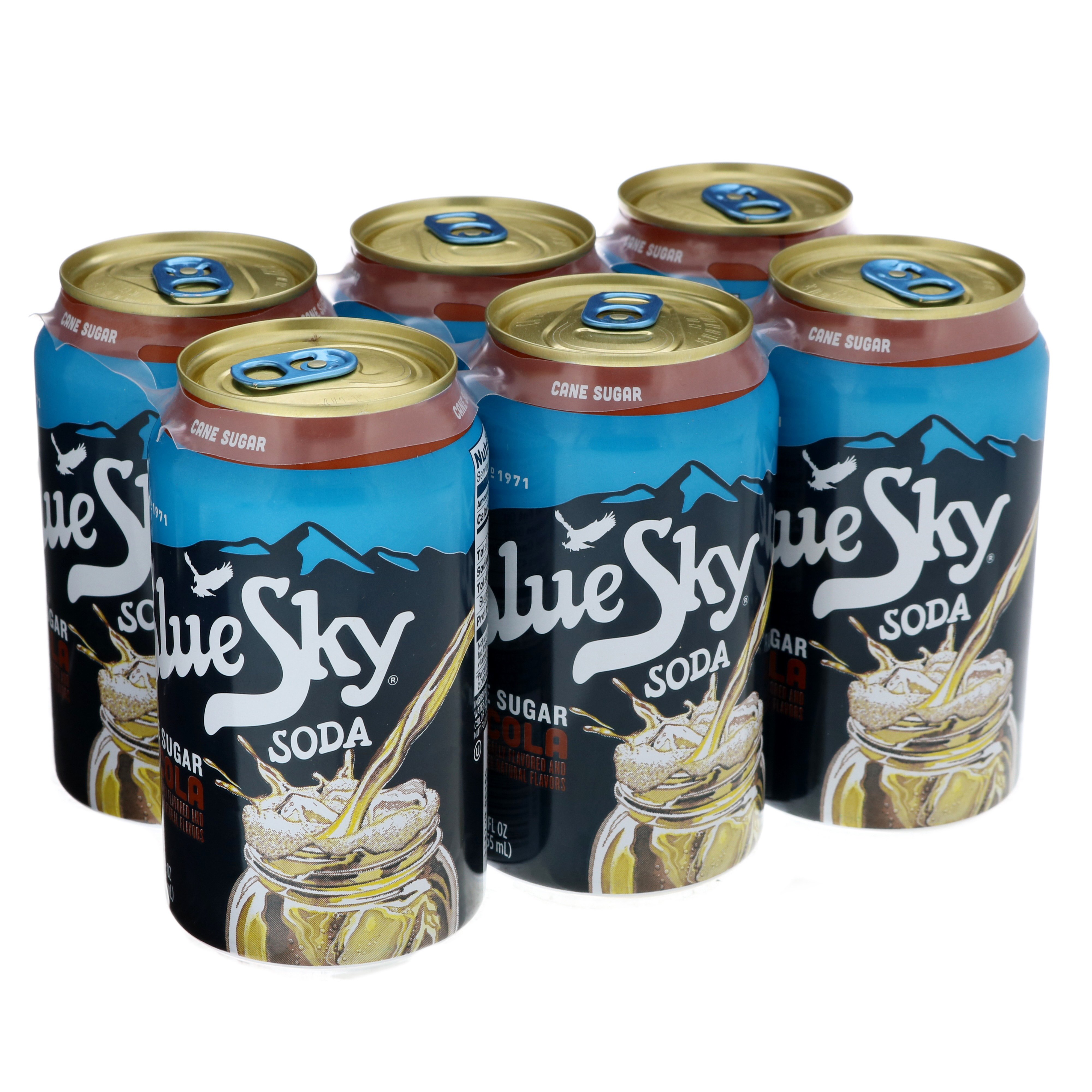 Blue Sky Natural Cola Soda - Shop Soda at H-E-B