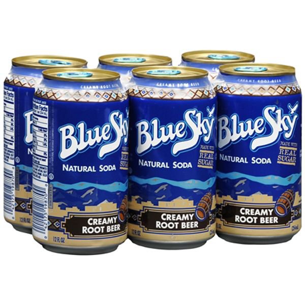 Blue Sky Natural Creamy Root Beer Soda 12 oz Cans - Shop Soda at H-E-B