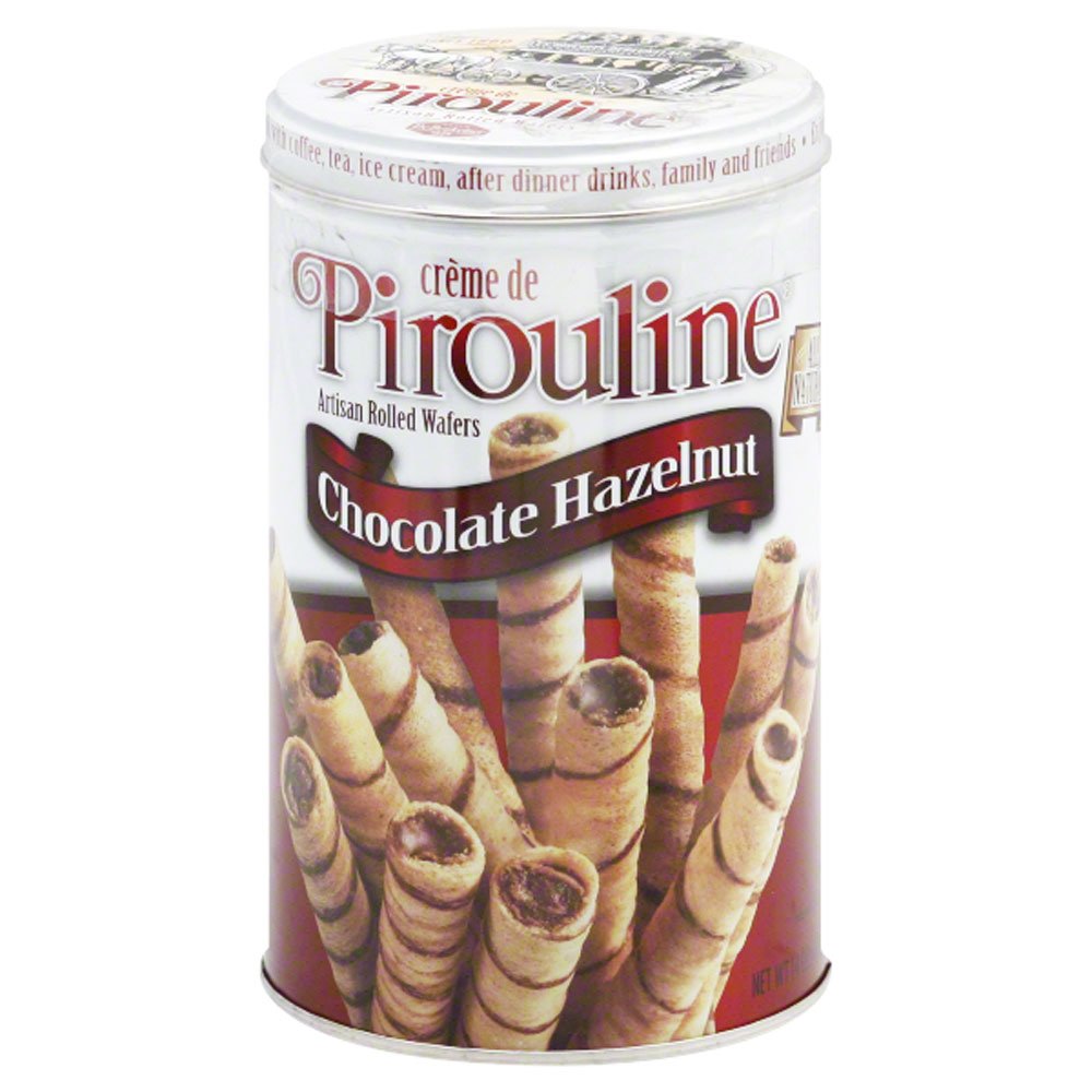 Crème de Pirouline Artisan Rolled Chocolate Hazelnut Wafers, 14 oz ...