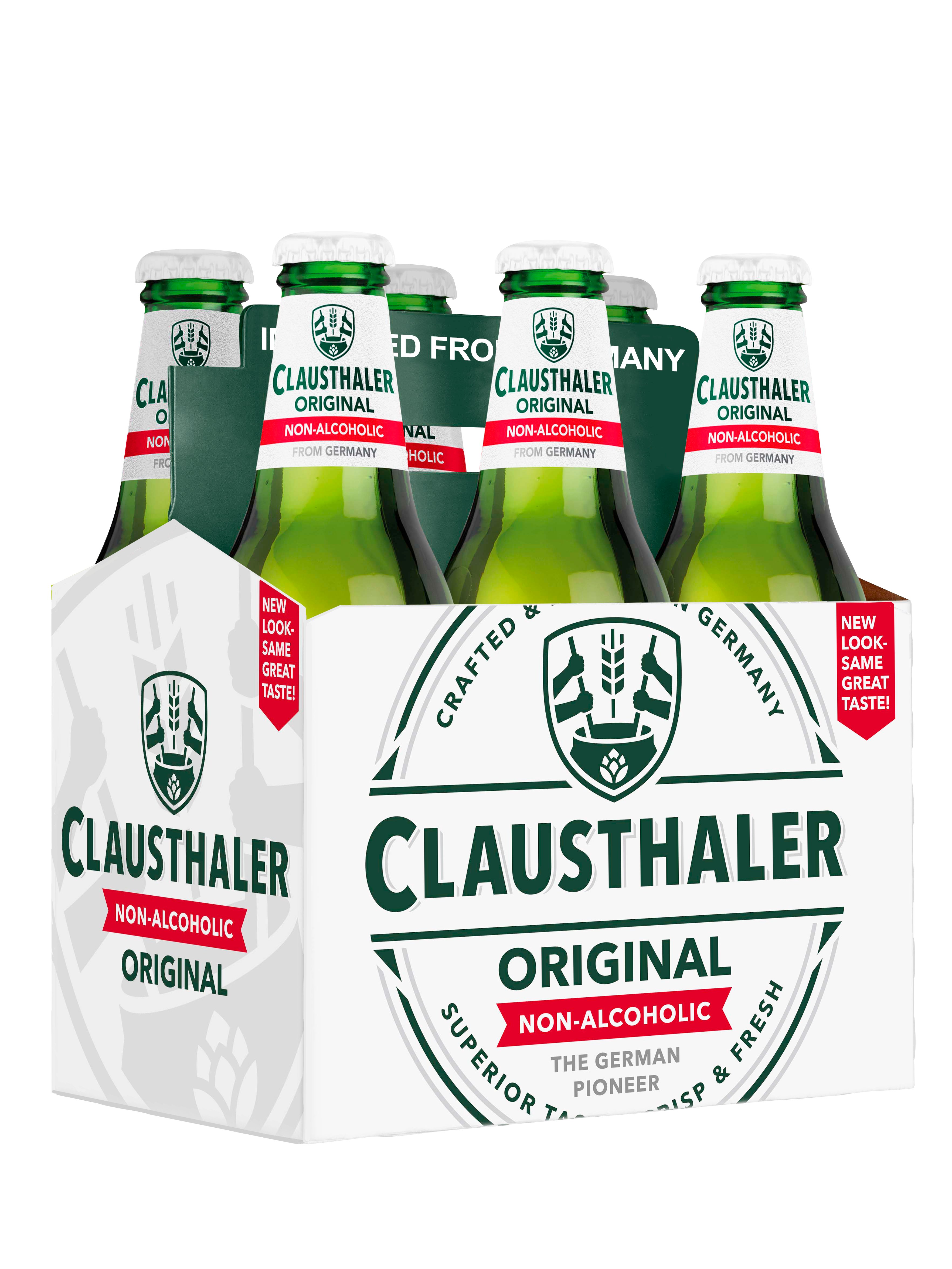 Clausthaler Non Alcoholic Beer 6 pk Bottles, 12 oz | Central Market ...
