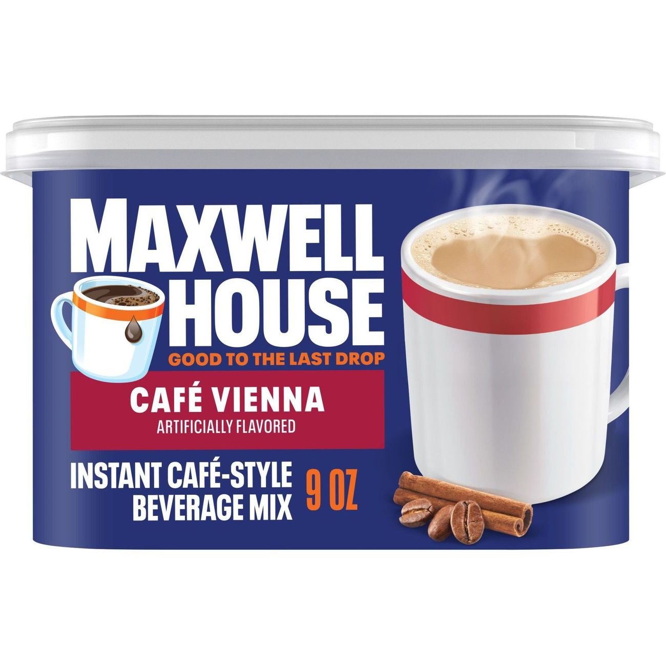 Maxwell House International Cafe Cafe Vienna Beverage Mix - Shop Coffee ...
