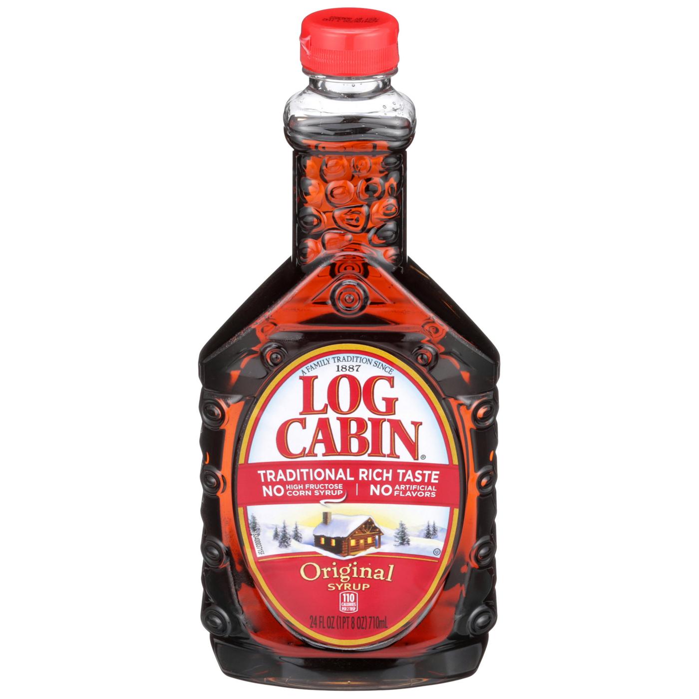 Log Cabin Original Pancake Syrup - Shop Syrup at H-E-B