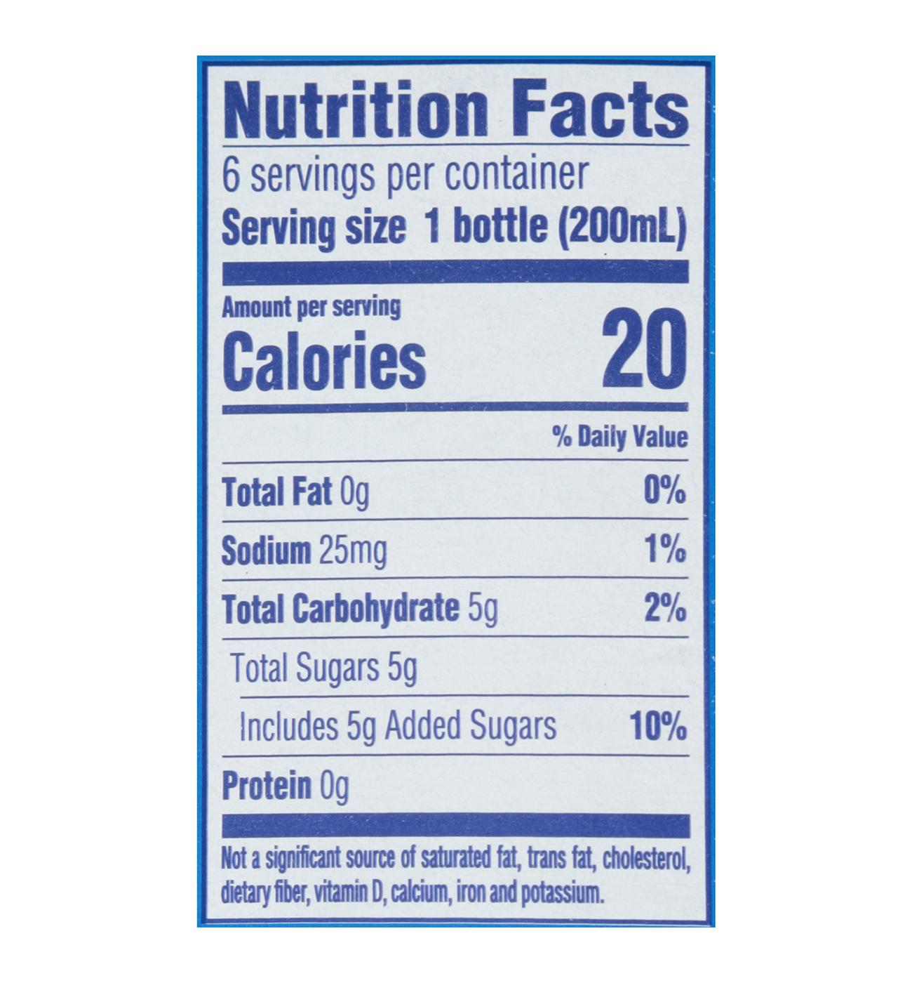 Kool-Aid Bursts Berry Blue Soft Drink 6 pk Bottles - Shop Juice at H-E-B