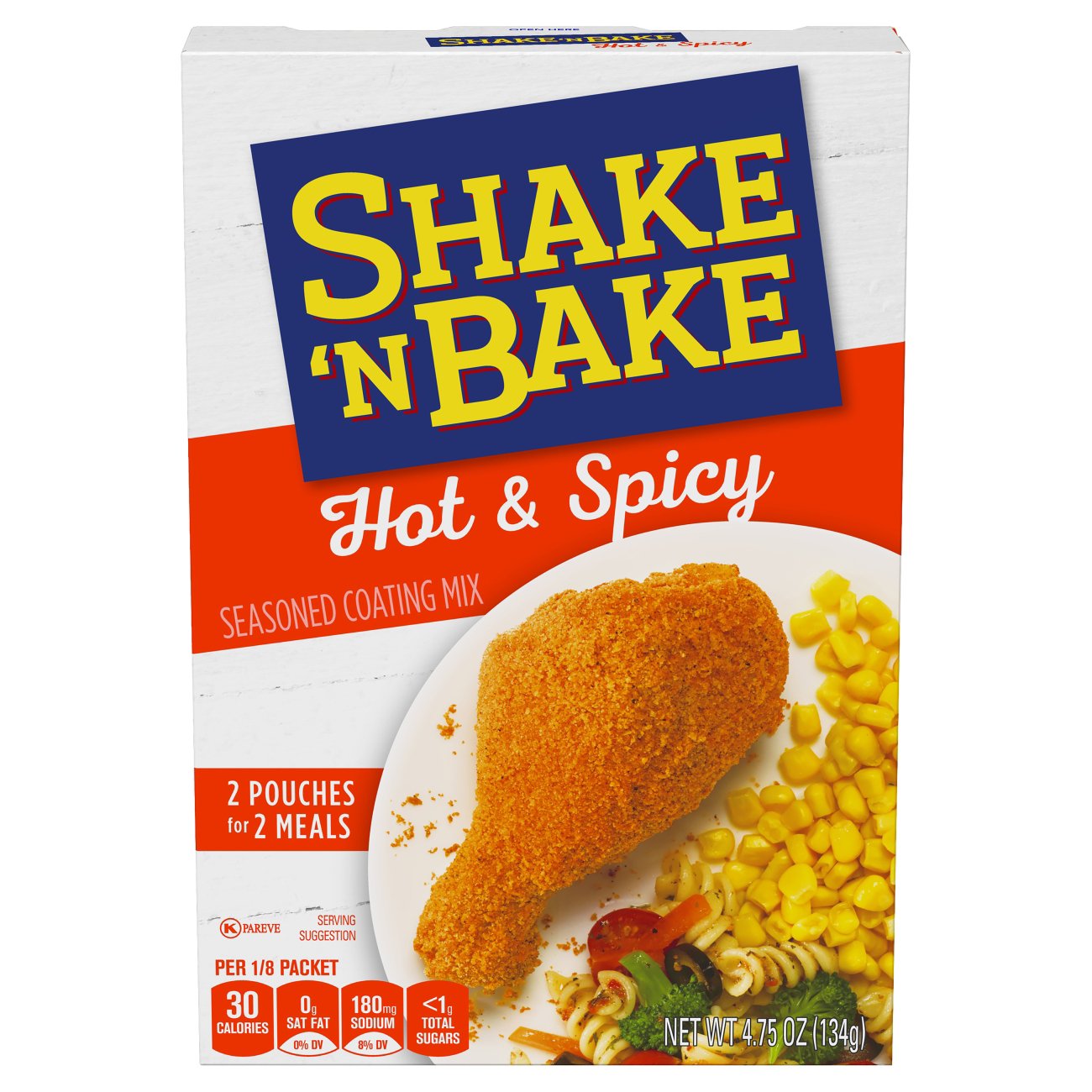 Kraft Shake 'N Bake Hot & Spicy Seasoned Coating Mix - Shop Spice mixes ...