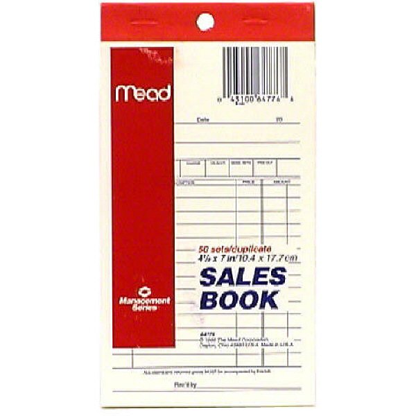 Mead Management Series Sales Book 50 Sets With Duplicate - Shop ...