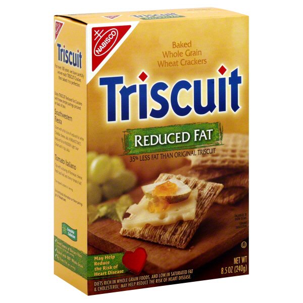 Nabisco Triscuit Reduced Fat Crackers - Shop Crackers & breadsticks at ...