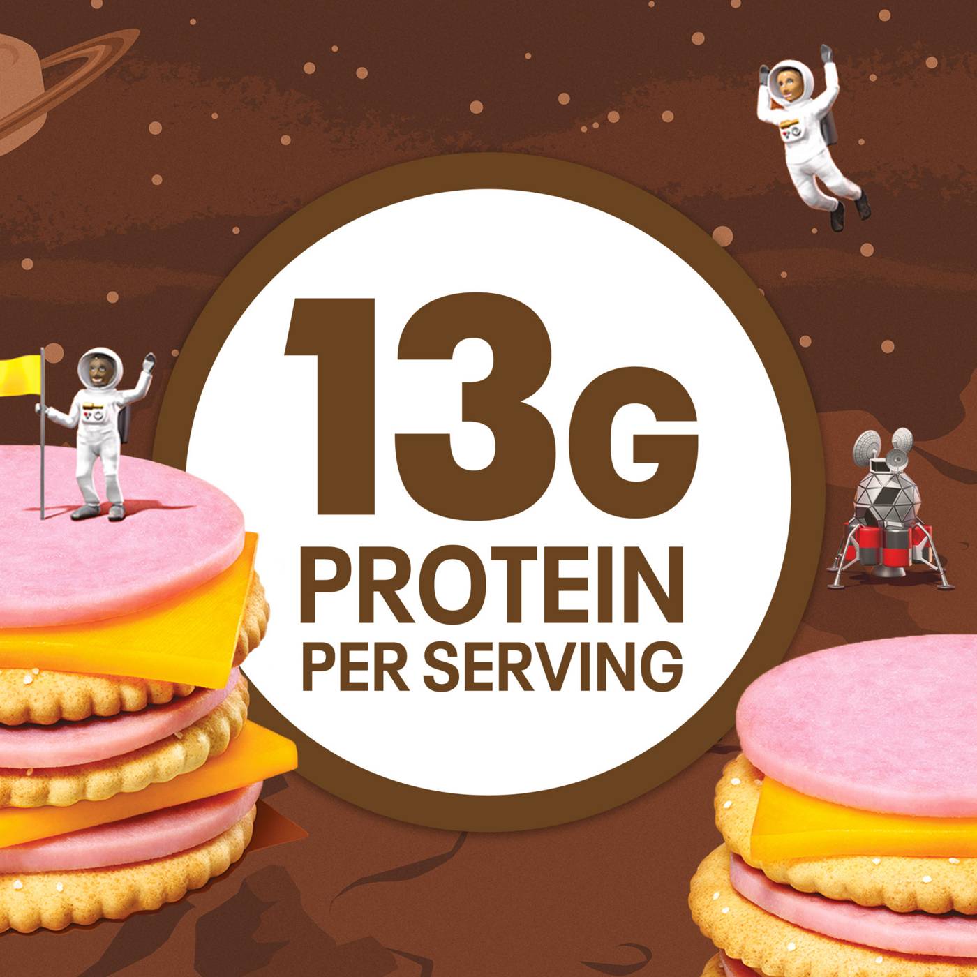 Lunchables Lunch Combinations Ham & Cheddar with Crackers - Shop Snack ...