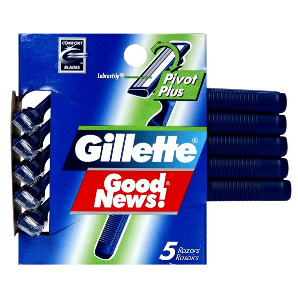 Gillette Good News! Pivot Plus Razors - Shop Razors & blades at H-E-B
