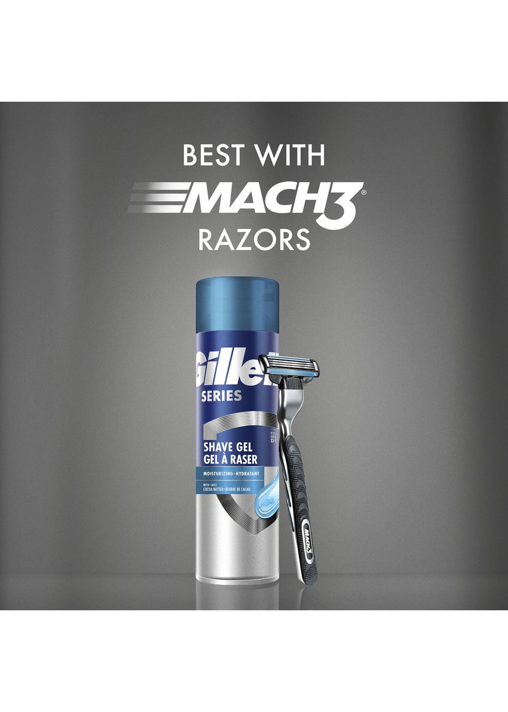 Gillette Series Shave Gel - Moisturizing - Shop Shaving cream at H-E-B