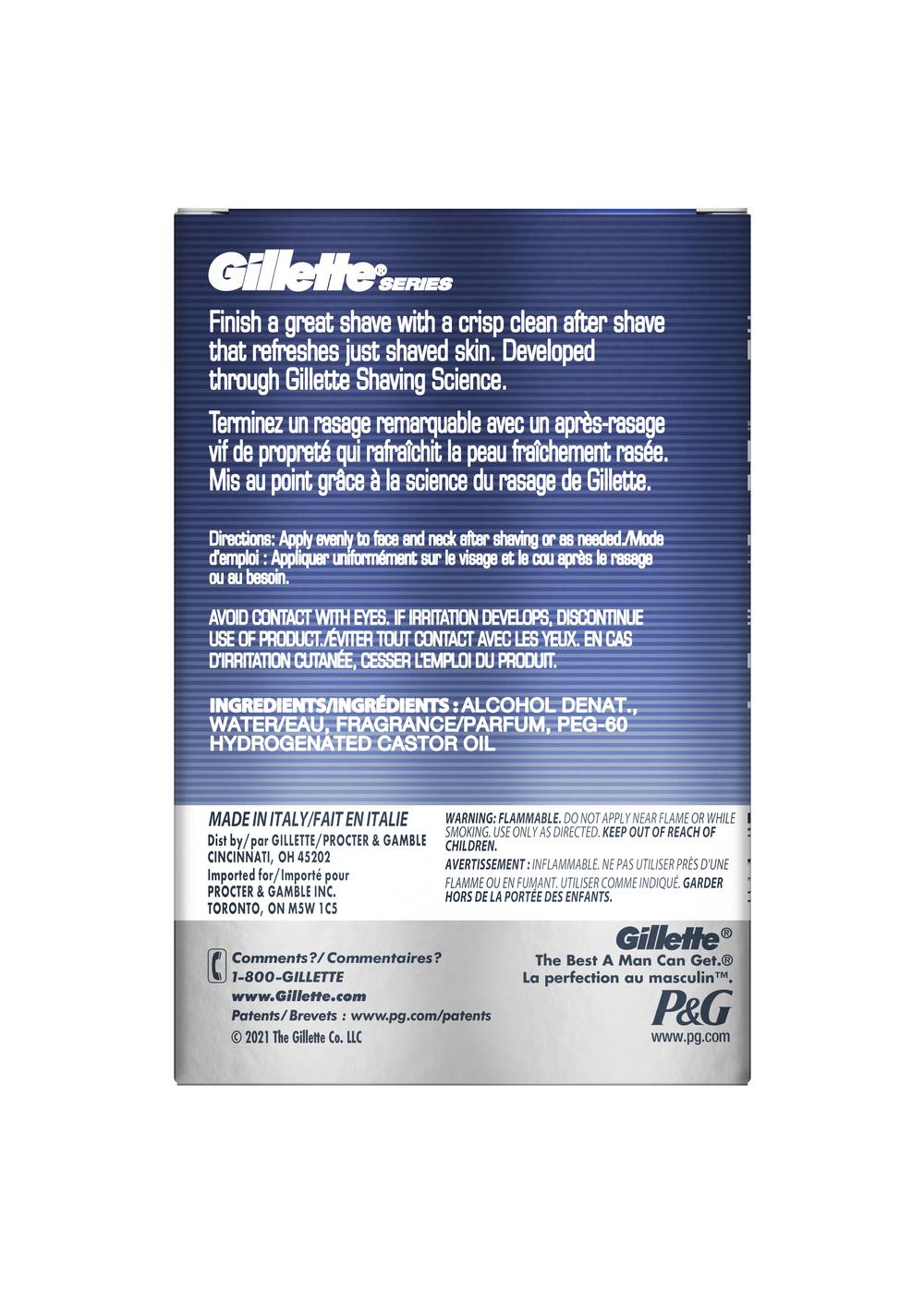 Gillette Series After Shave Splash - Cool Wave - Shop Aftershave at H-E-B