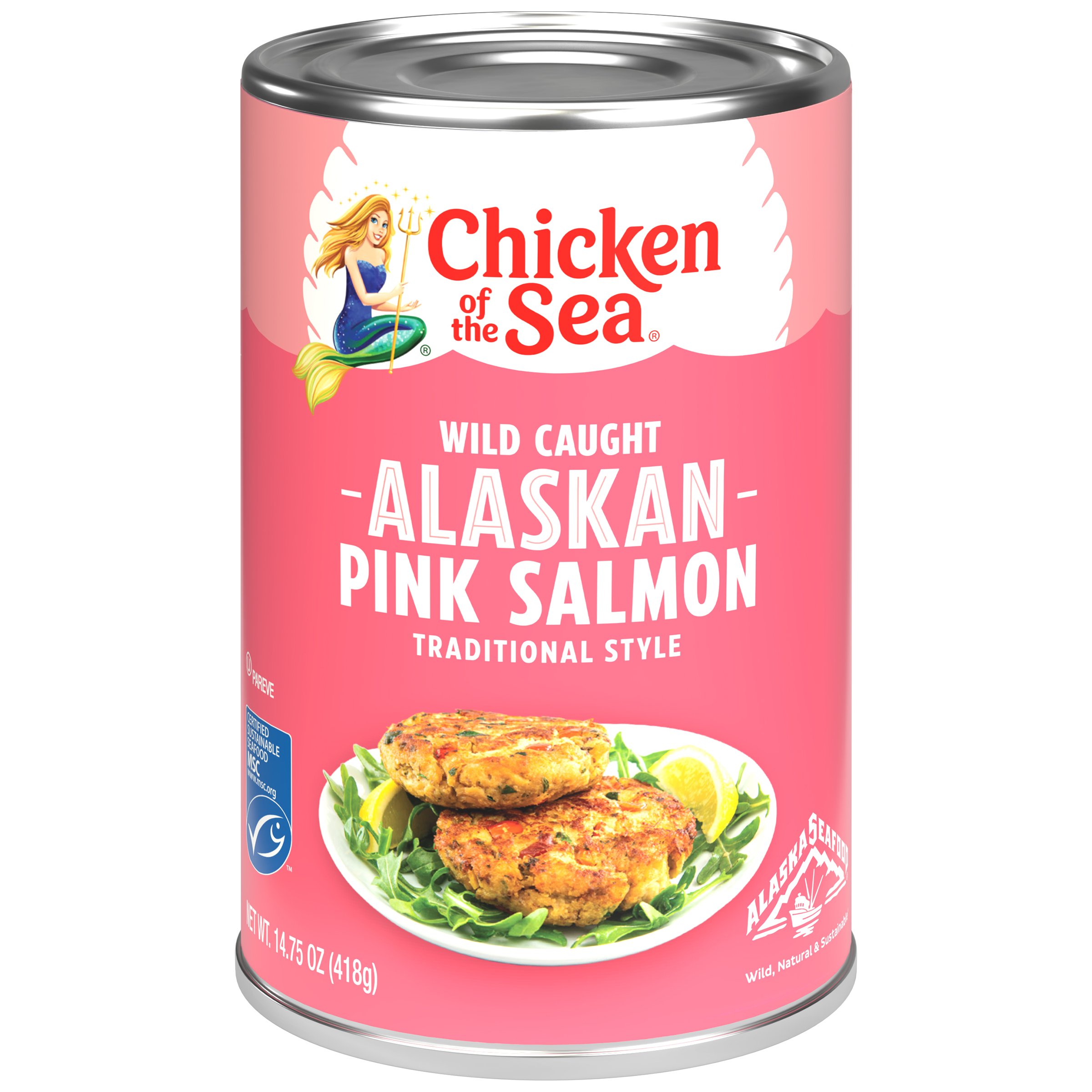 Chicken of the Sea Wild Caught Alaskan Pink Salmon - Shop Seafood at H-E-B