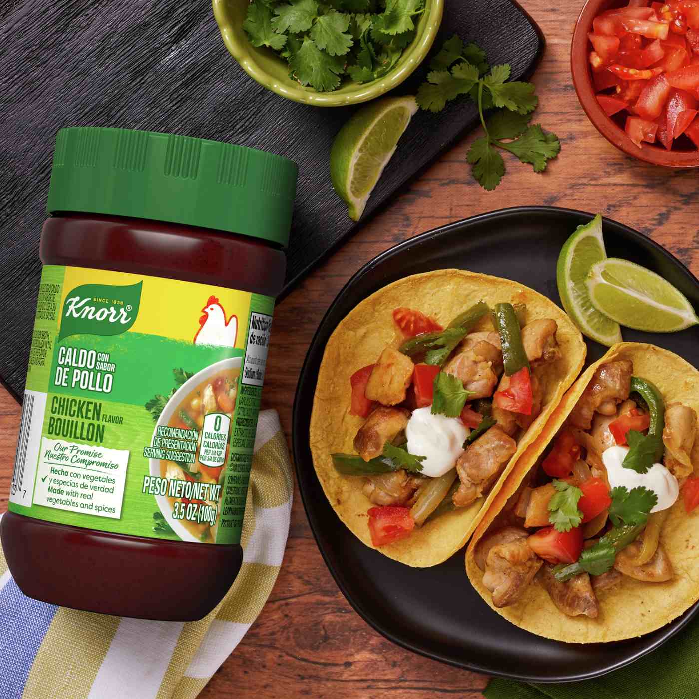 Knorr Chicken Granulated Bouillon - Shop Broth & bouillon at H-E-B