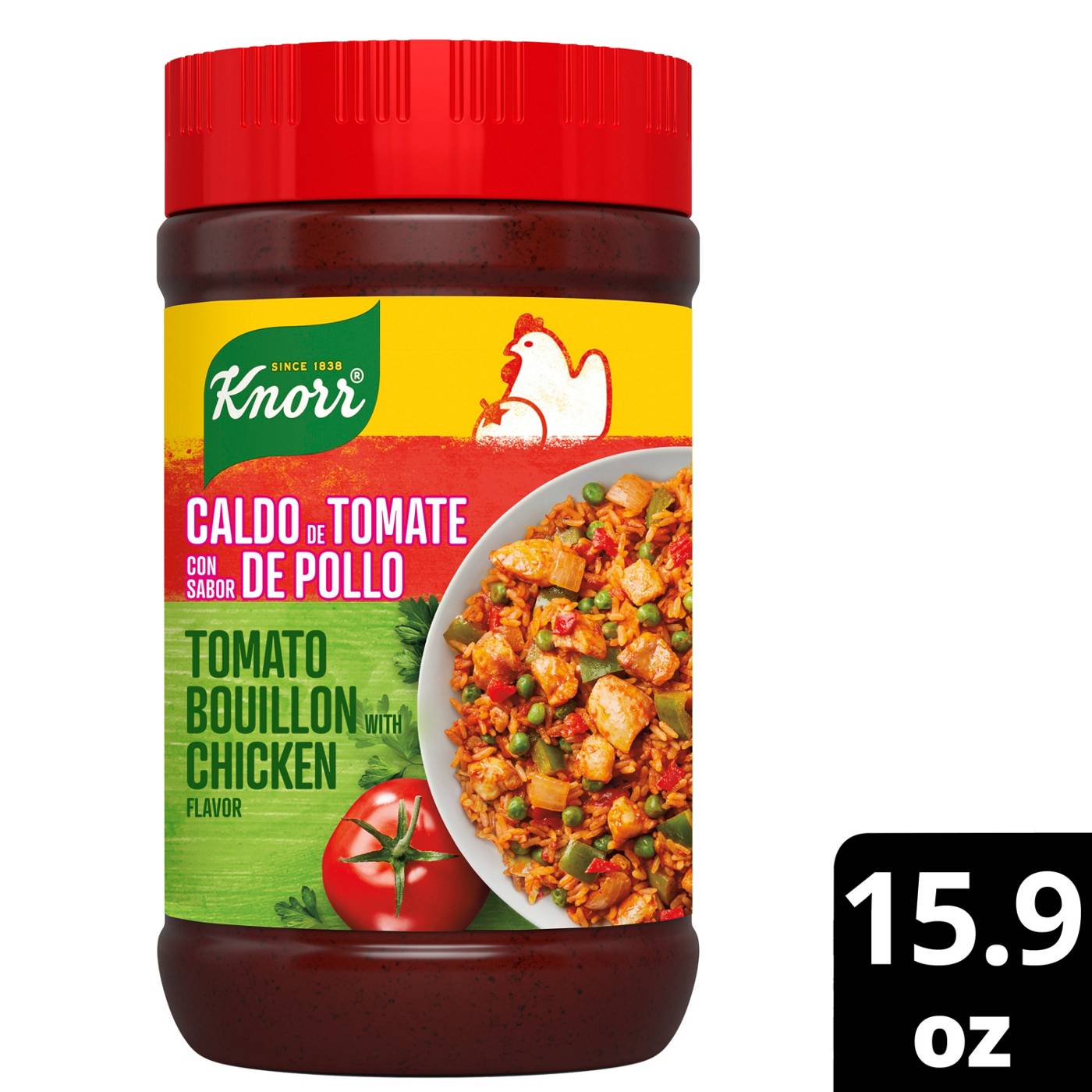 Knorr Granulated Bouillon Tomato Chicken - Shop Broth & bouillon at H-E-B