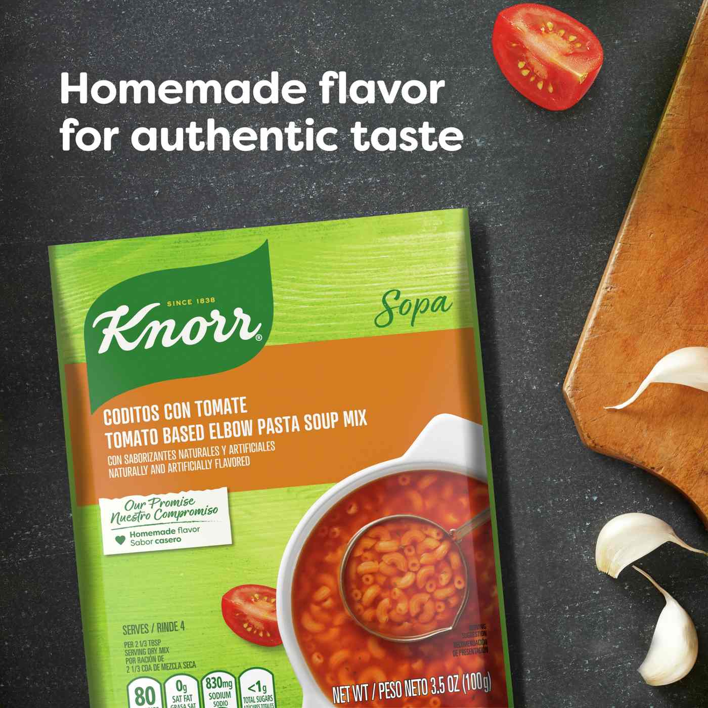Knorr Sopa Elbow Pasta Tomato Soup Mix - Shop Soups & chili at H-E-B