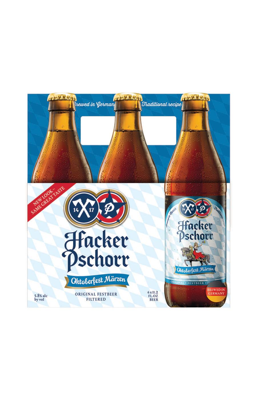 Hacker Pschorr Oktoberfest Beer 6 pk Bottles - Shop Beer at H-E-B