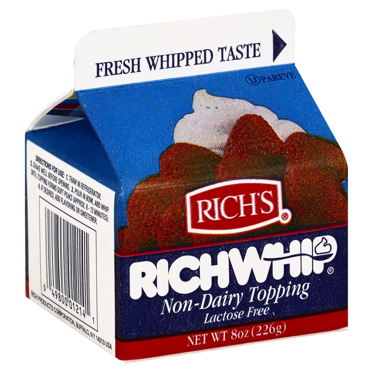 Richs Kosher Non-Dairy Topping - Shop Cream at H-E-B