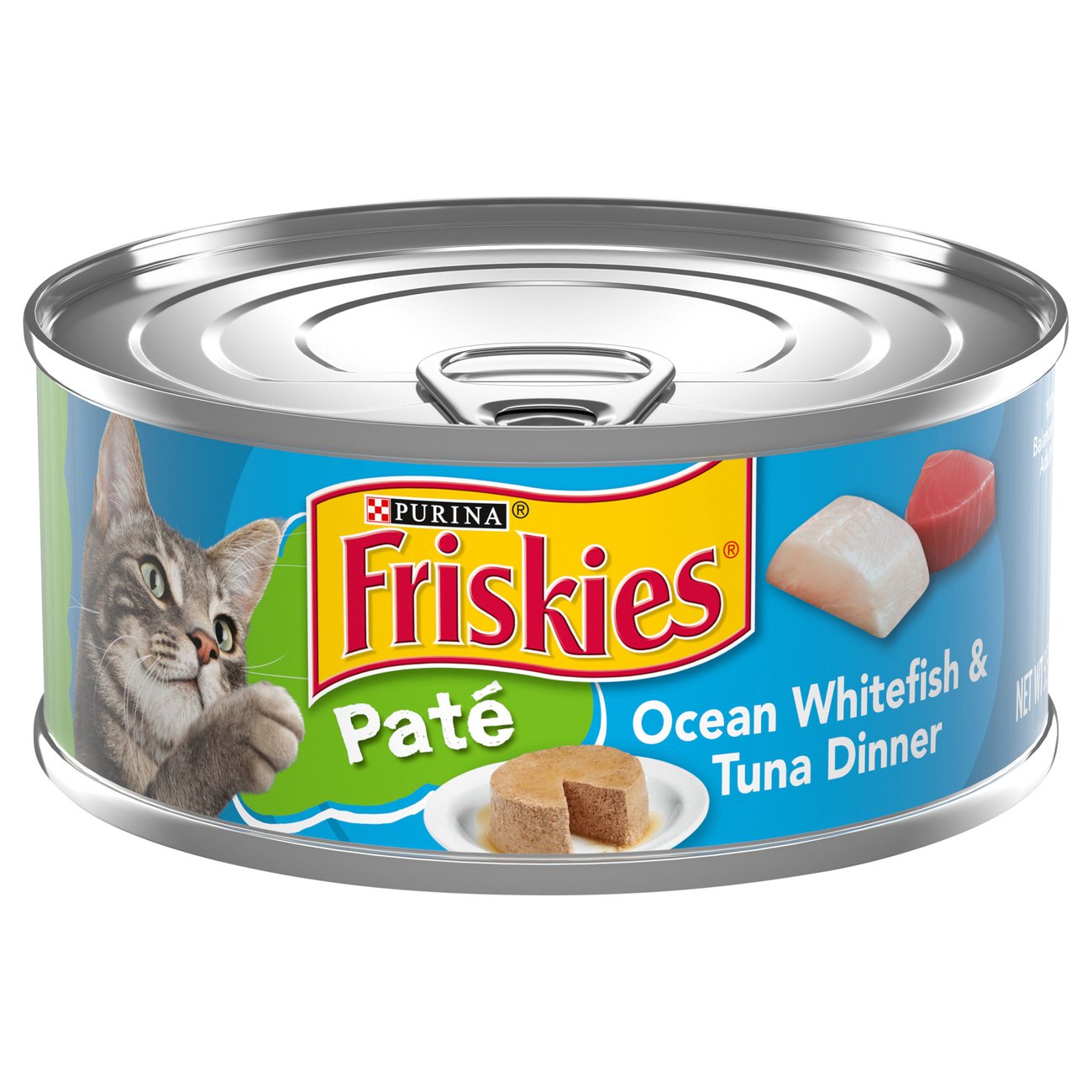 Friskies Classic Pate Ocean Whitefish & Tuna Wet Cat Food - Shop Food ...