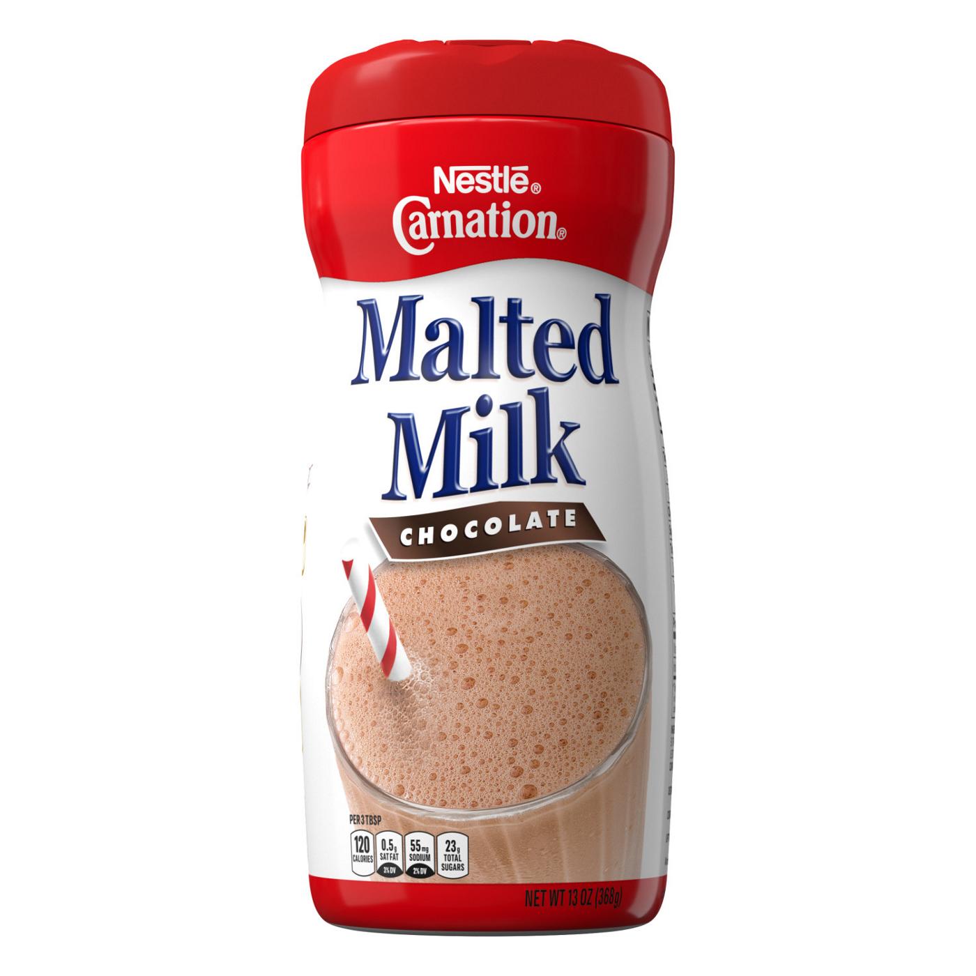 Nestle Carnation Chocolate Malted Milk Mix - Shop Milk at H-E-B