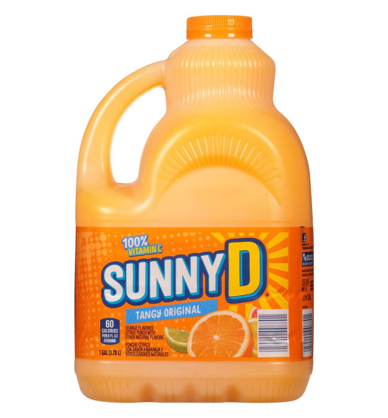 Sunny D Tangy Original Orange Flavored Citrus Punch - Shop Juice at H-E-B
