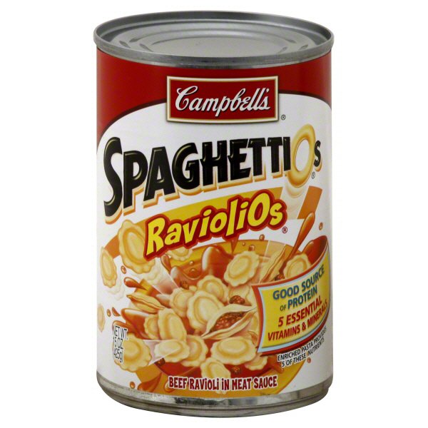 Campbell's SpaghettiOs Beef Raviolios - Shop Pantry Meals at H-E-B