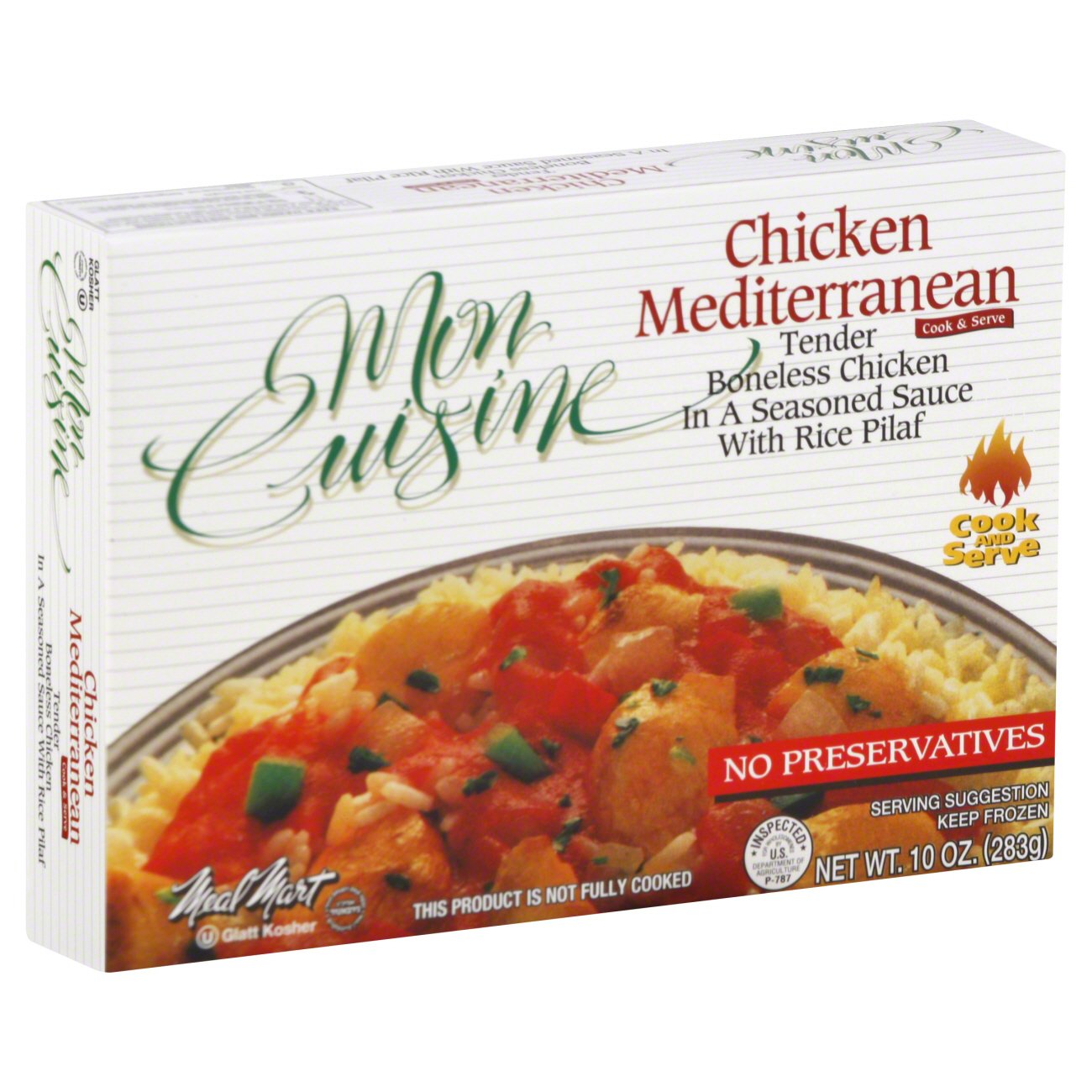 Mon Cuisine Chicken Mediterrenean - Shop Entrees & sides at H-E-B
