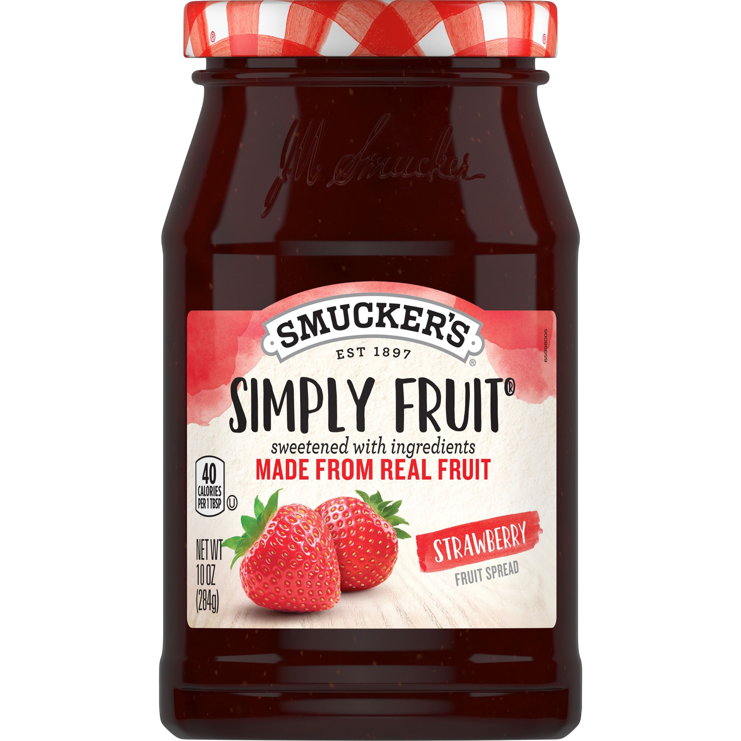 Smucker's Simply Fruit Strawberry Spreadable Fruit - Shop Jelly & jam ...