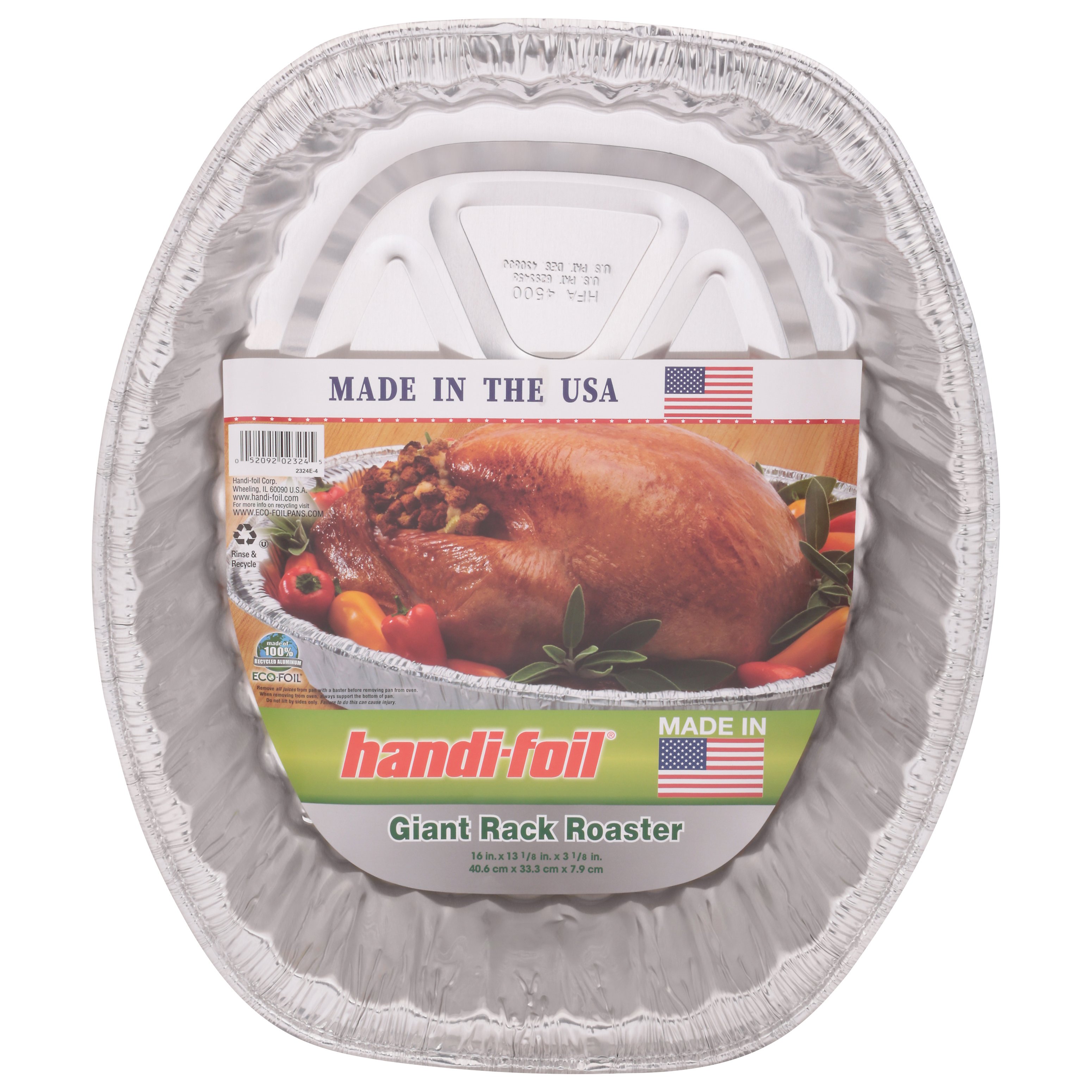 Handi-Foil Giant Rack Roaster Foil Pan - Shop Bakeware at H-E-B