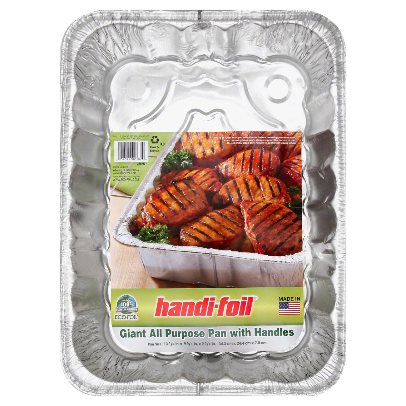 Handi-Foil Ultimates All Purpose Pan With Handles - Shop Kitchen ...