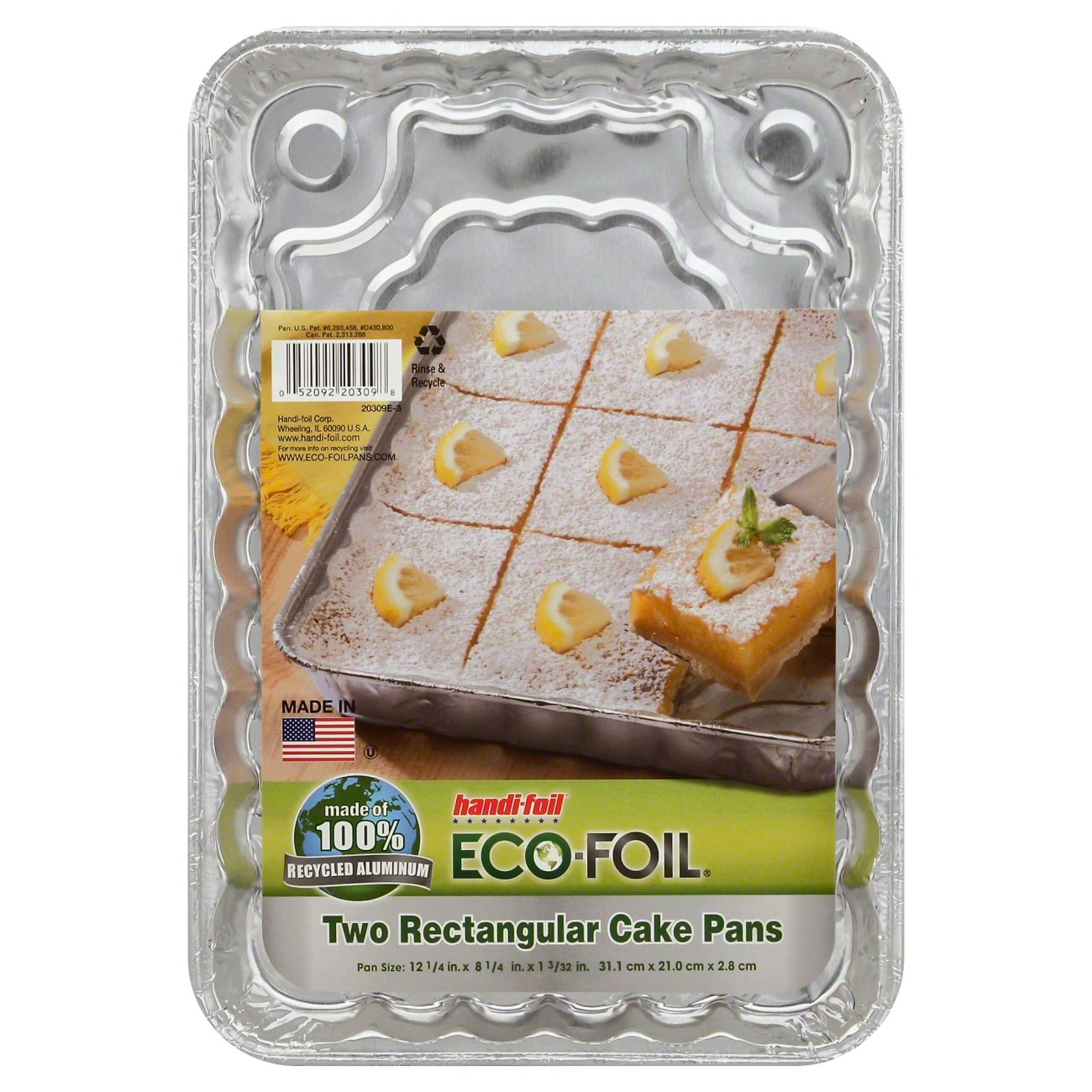 Handi-Foil Eco-Foil Rectangular Cake Pans - Shop Pans & dishes at H-E-B