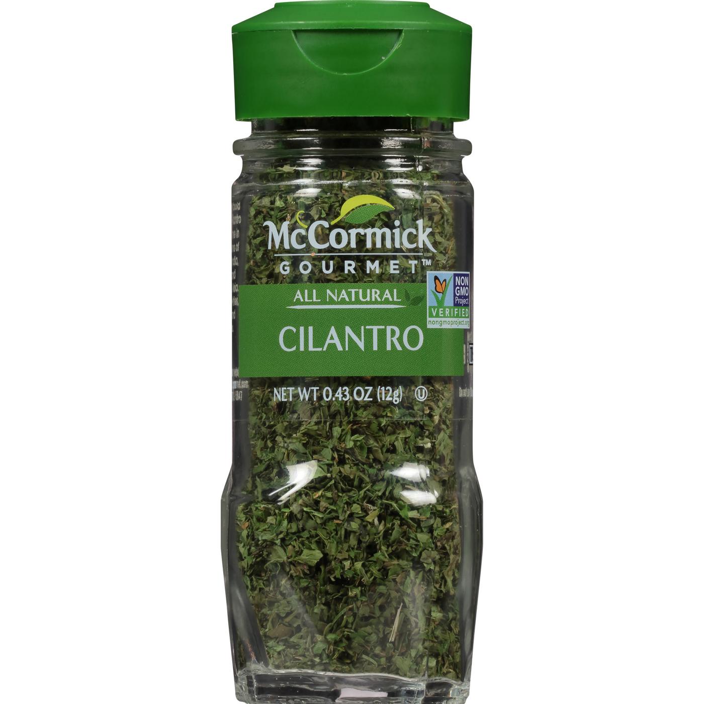 McCormick Gourmet All Natural Cilantro - Shop Herbs & spices at H-E-B