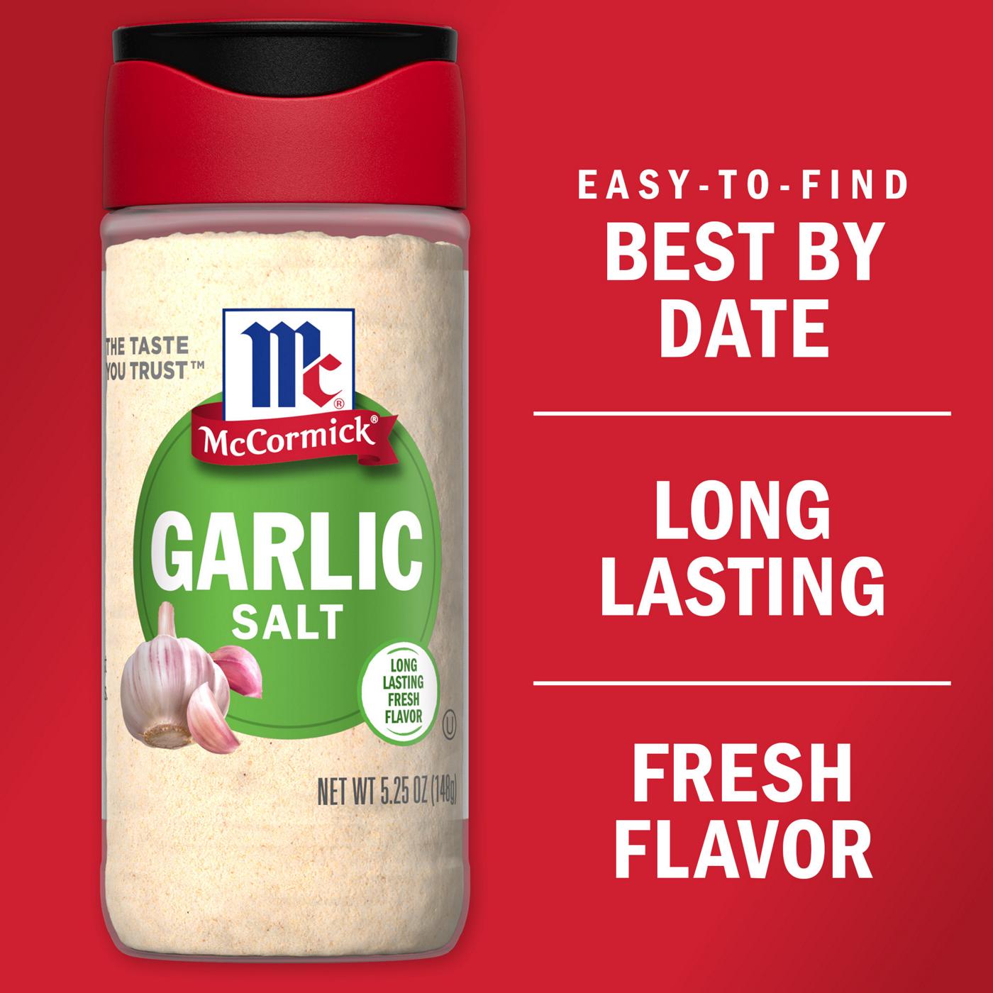 McCormick Garlic Salt - Shop Herbs & spices at H-E-B