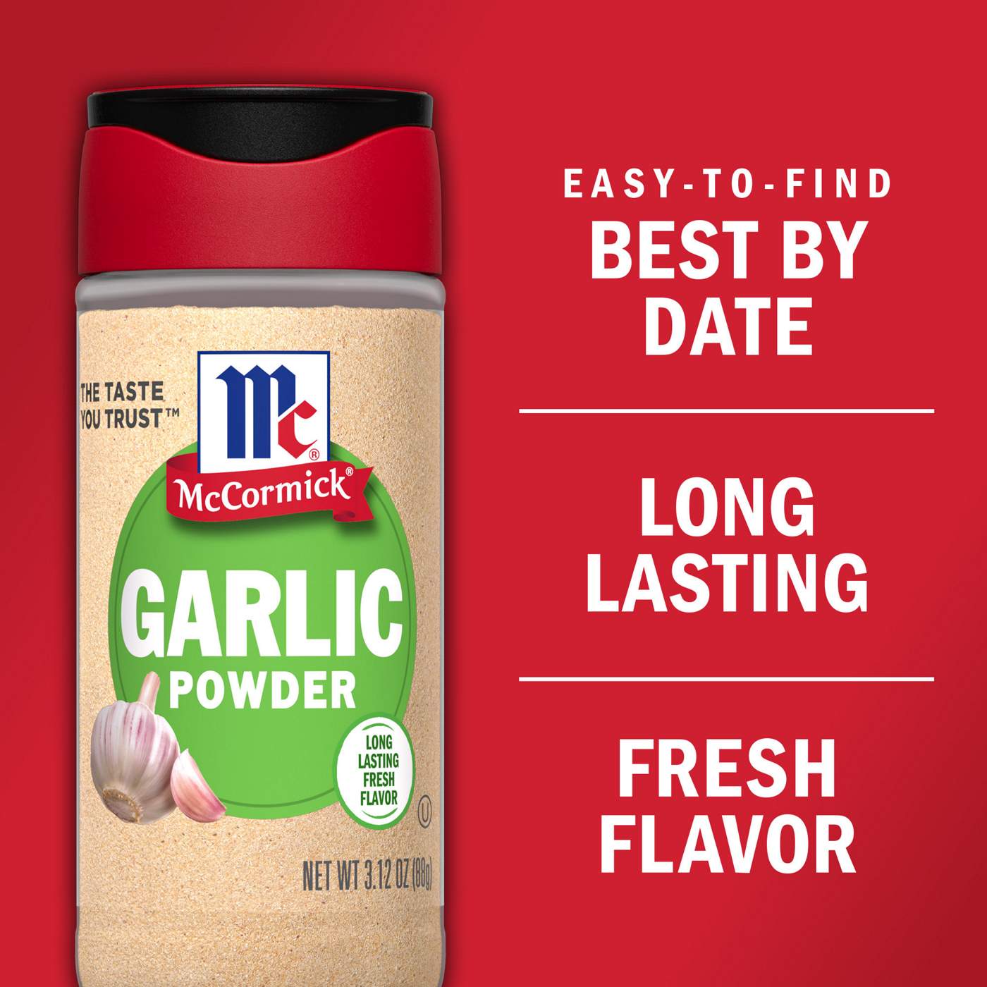 McCormick Garlic Powder - Shop Herbs & spices at H-E-B