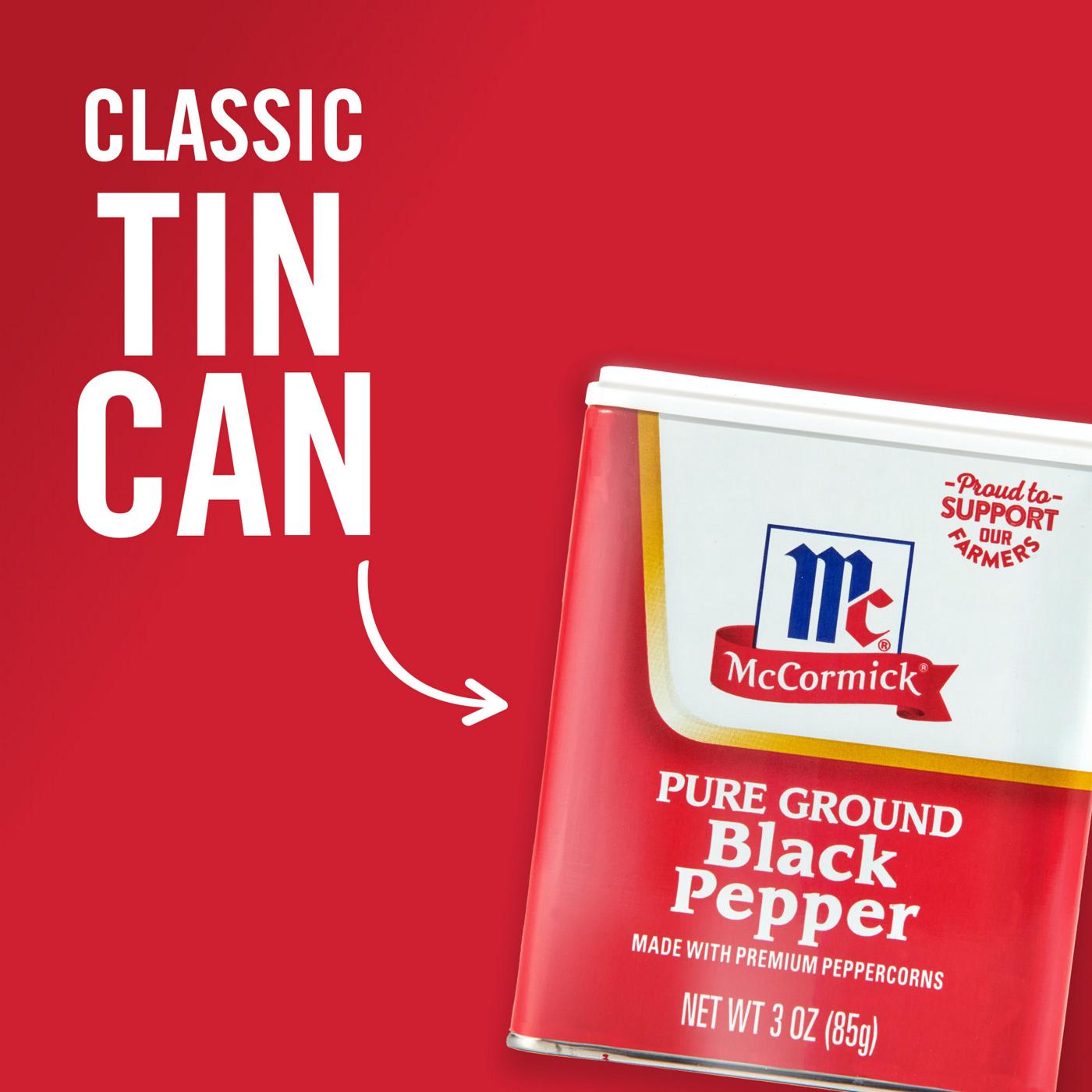 McCormick Pure Ground Black Pepper - Shop Herbs & spices at H-E-B