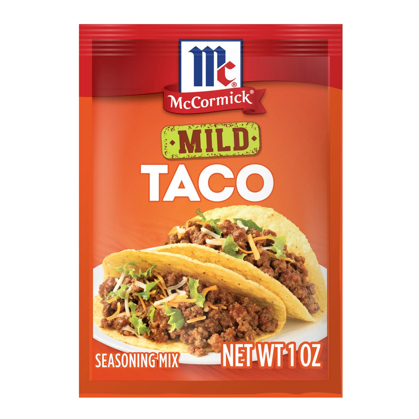 McCormick Mild Taco Seasoning Mix - Shop Spice mixes at H-E-B