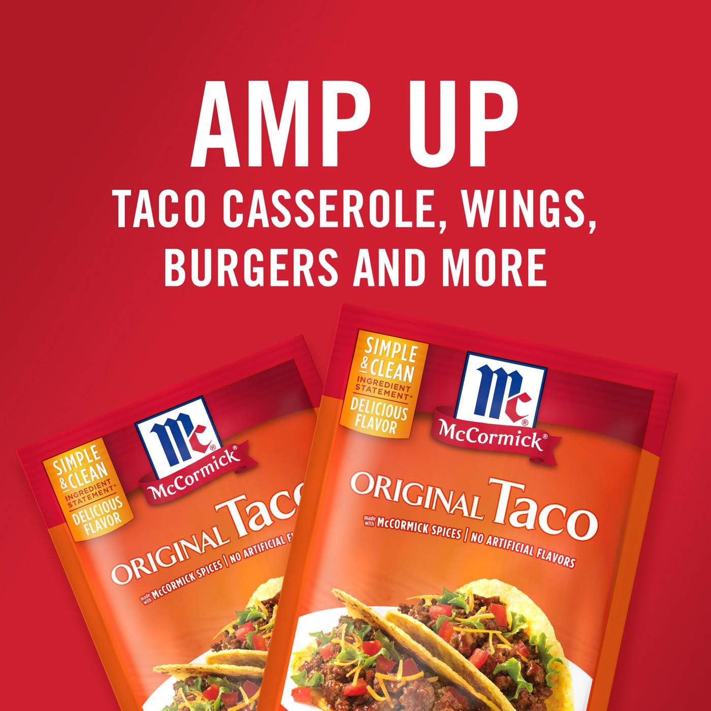 McCormick Original Taco Seasoning Mix - Shop Spice mixes at H-E-B