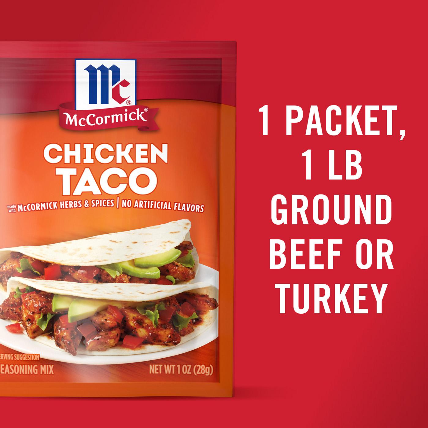 McCormick Chicken Taco Seasoning Mix - Shop Spice mixes at H-E-B
