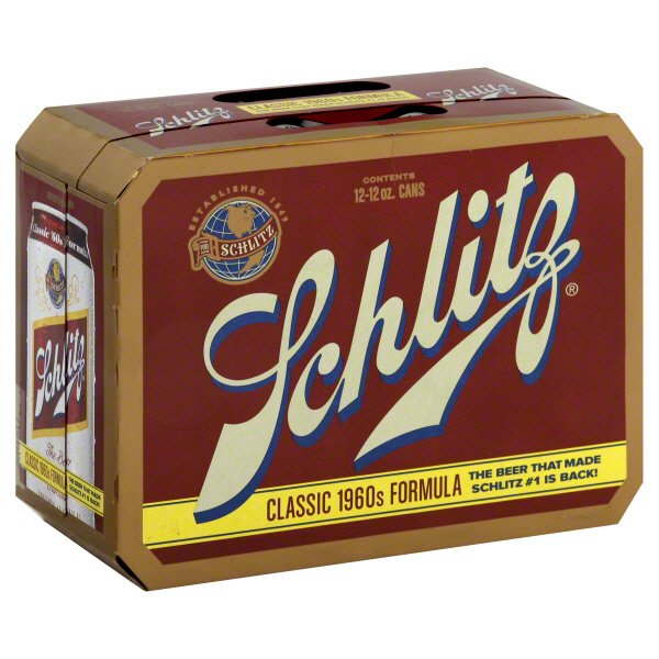 Schlitz Beer 12 PK Cans - Shop Beer & Wine at H-E-B