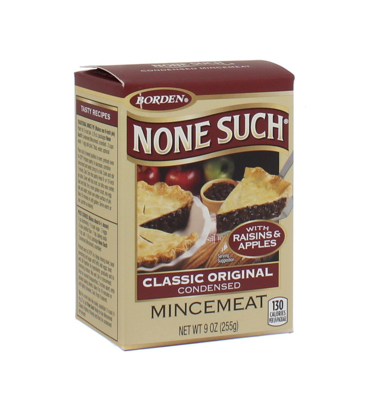 Borden None Such Classic Original Condensed Mincemeat Shop Pie Filling At H E B