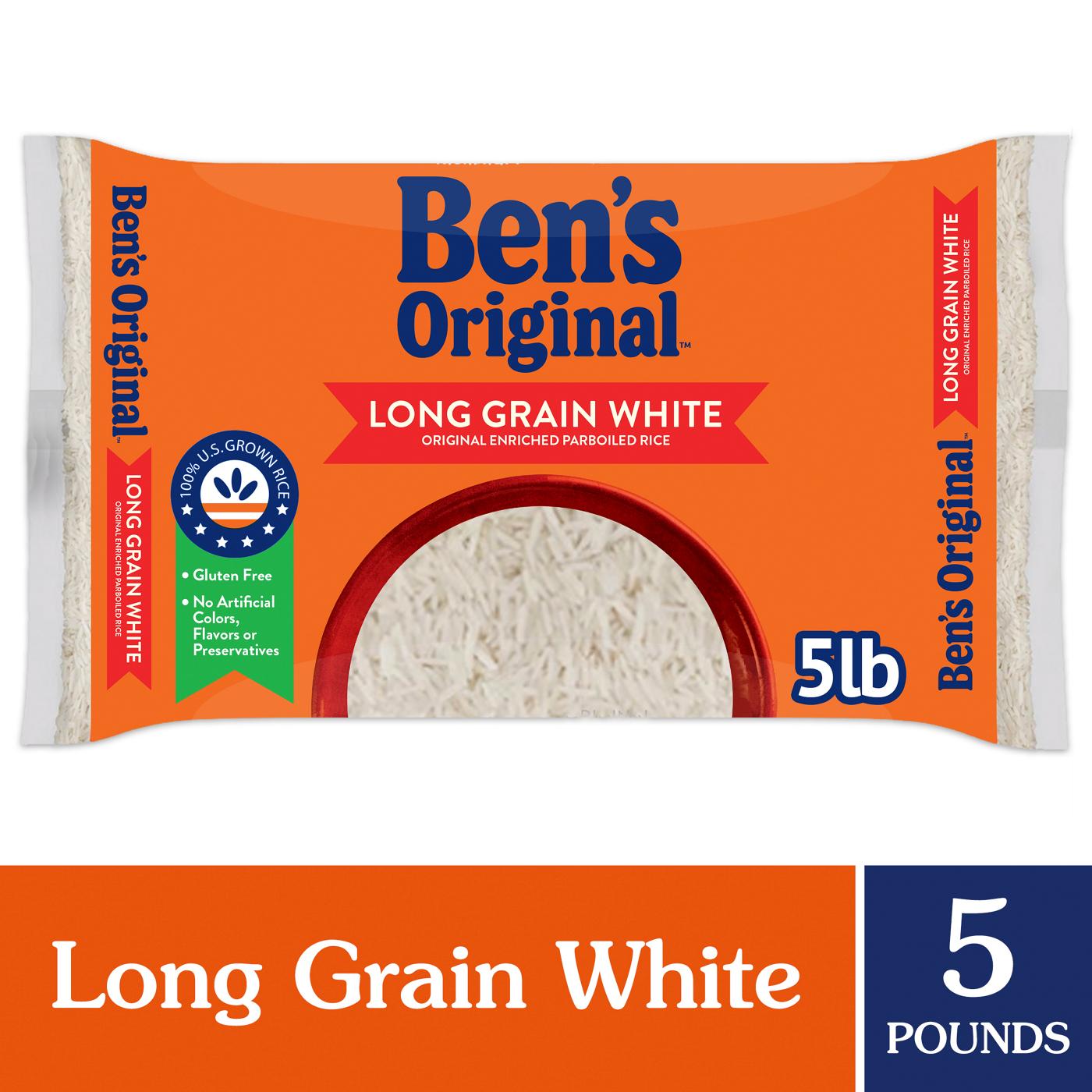 Ben's Original Enriched Long Grain White Parboiled Rice - Shop Rice ...