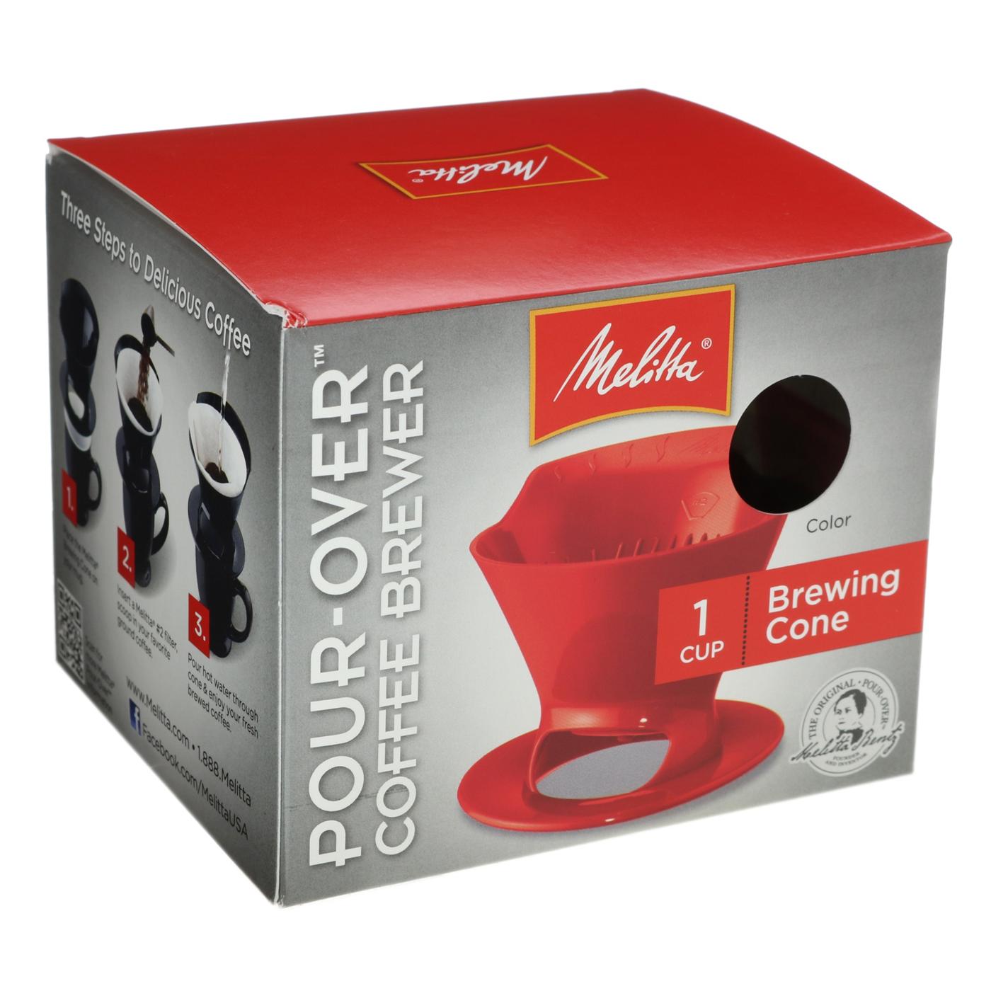 Melitta Perfect Brew 1-Cup Filter Cone - Shop Coffee filters at H-E-B