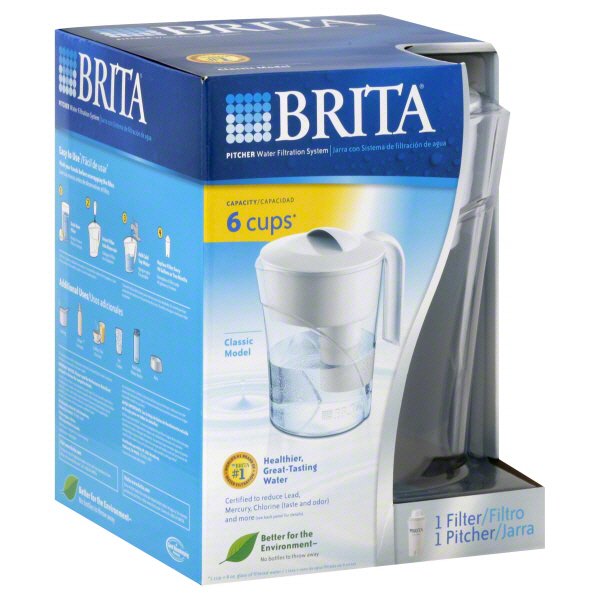 Brita Classic Model Water Filtration System Pitcher - Shop Water ...