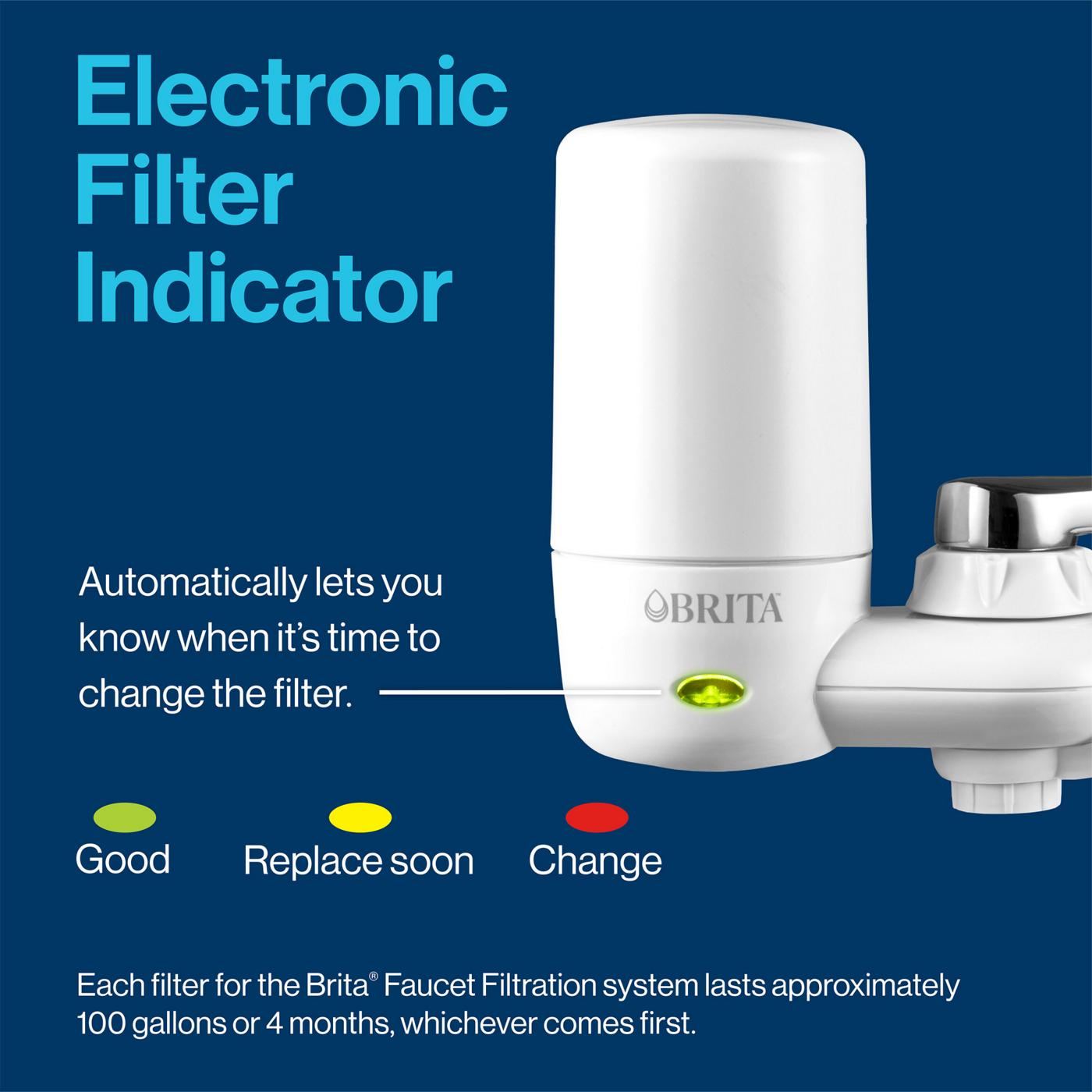 Brita Elite Replacement Faucet Water Filter - Shop Water filters at H-E-B