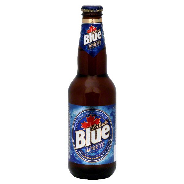 Labatt Blue, Bottle - Shop Beer & Wine at H-E-B