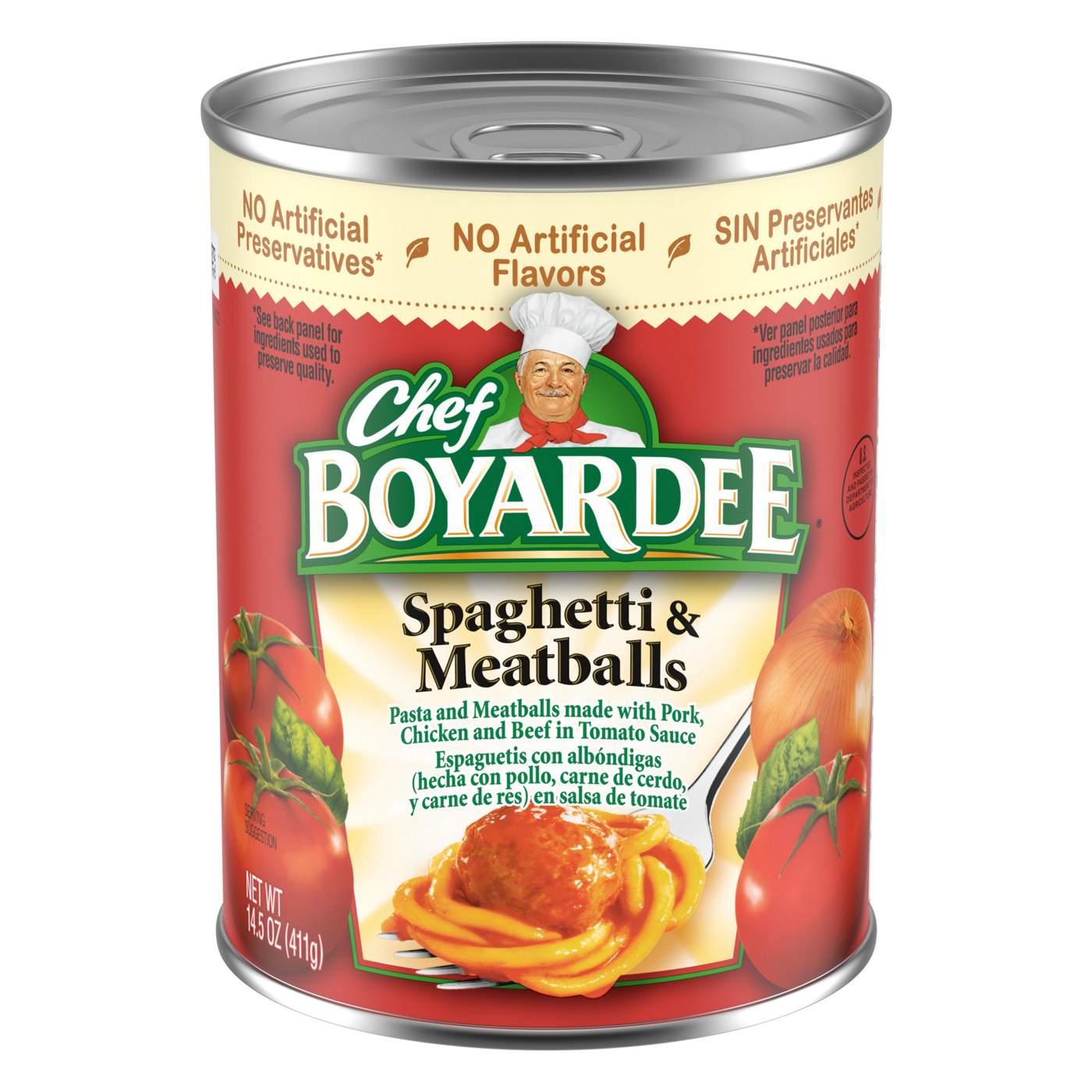 Chef Boyardee Spaghetti and Meatballs - Shop Pantry meals at H-E-B