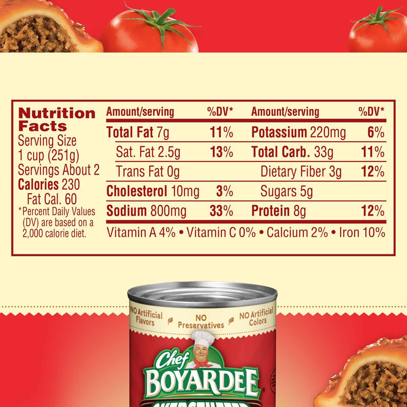 Chef Boyardee Overstuffed Beef Ravioli - Shop Pantry meals at H-E-B