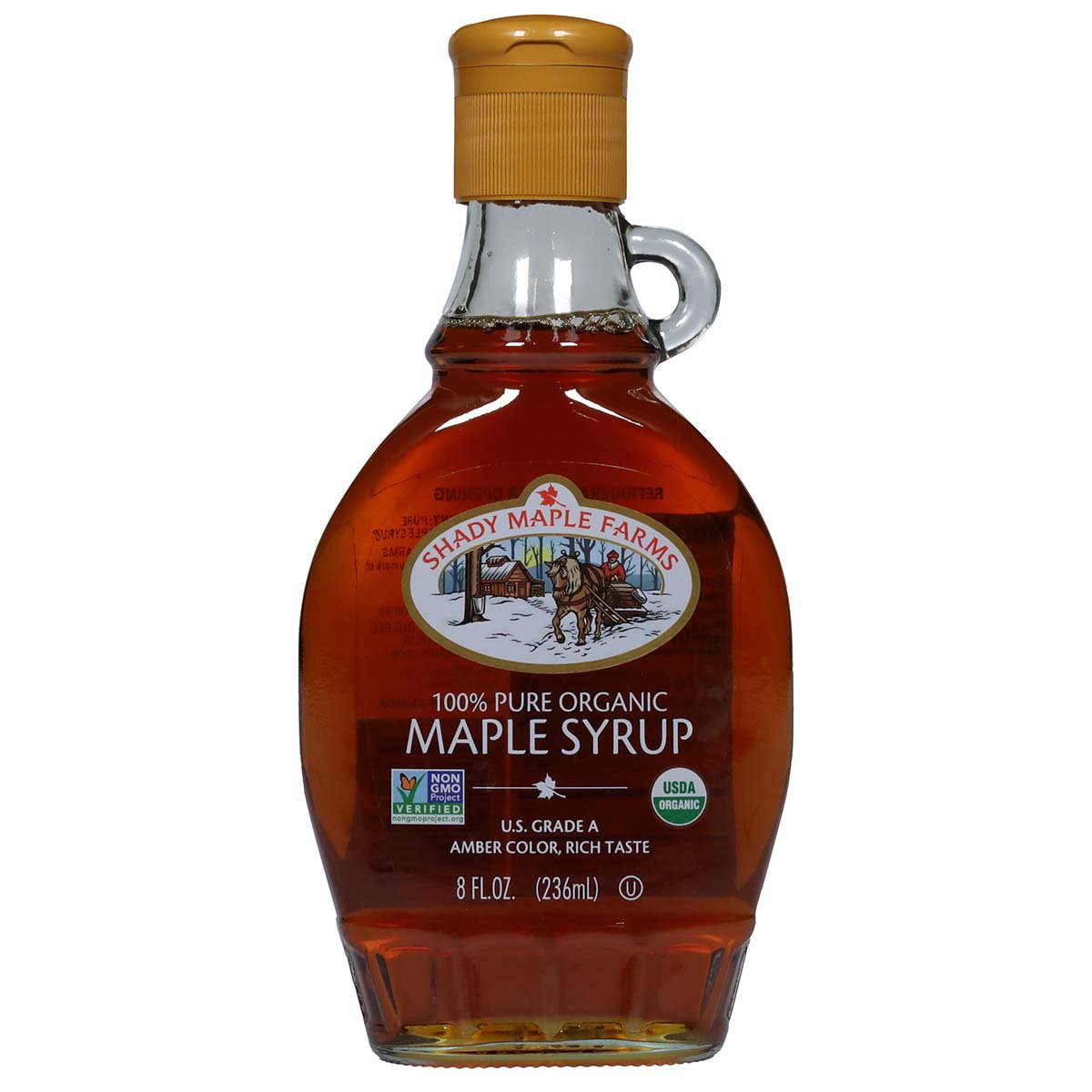 Shady Maple Farms Certified Organic Pure Dark Amber Maple Syrup - Shop ...