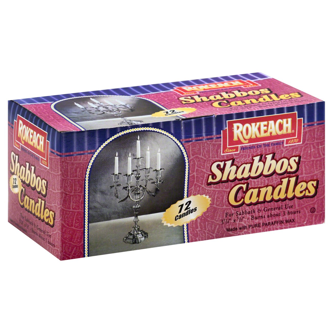 Rokeach Kosher Sabbath Candles - Shop Candles at H-E-B