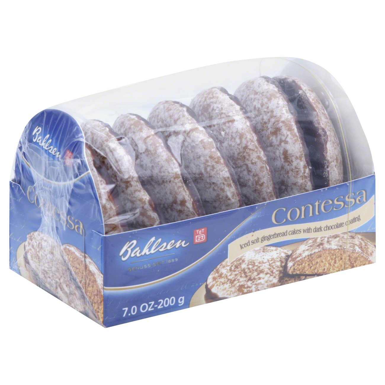 Bahlsen Contessa Iced Gingerbread Cake Cookies - Shop Cookies at H-E-B