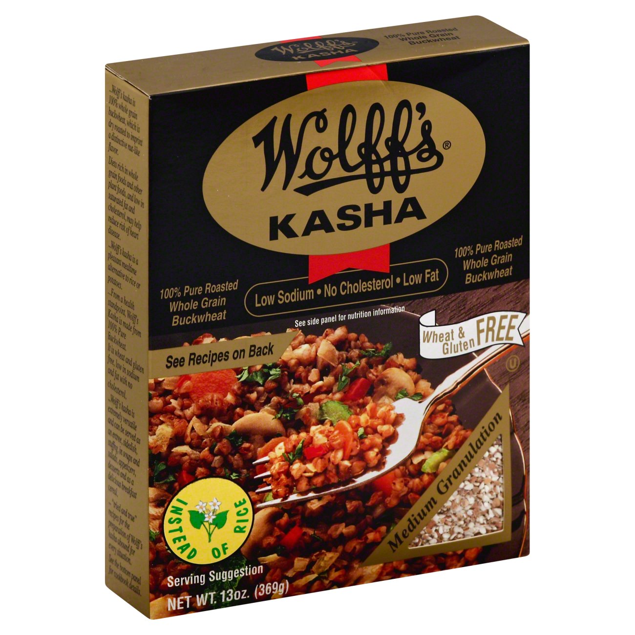 Wolff's Kosher Medium Granulation Kasha - Shop Rice & grains at H-E-B